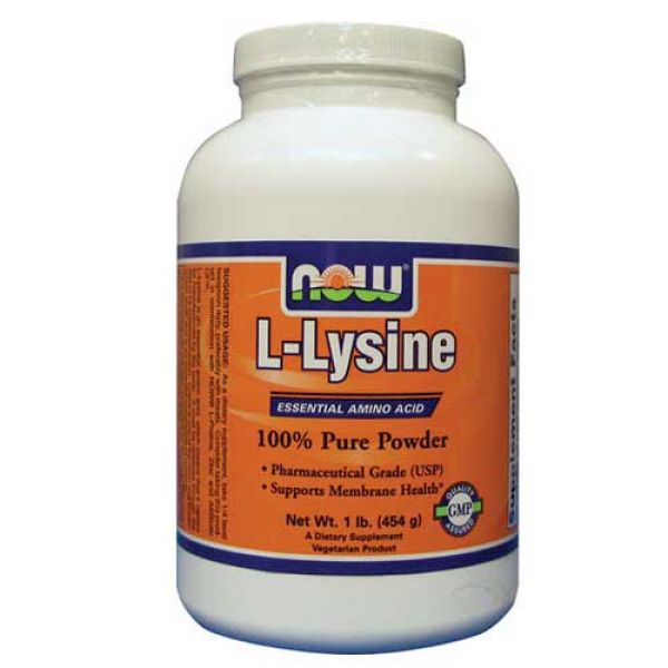 Now Foods Lysine Powder 1 Lb